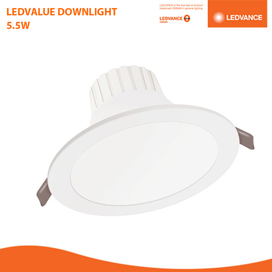 LEDVANCE LED Value Downlight 5.5W (Round)
